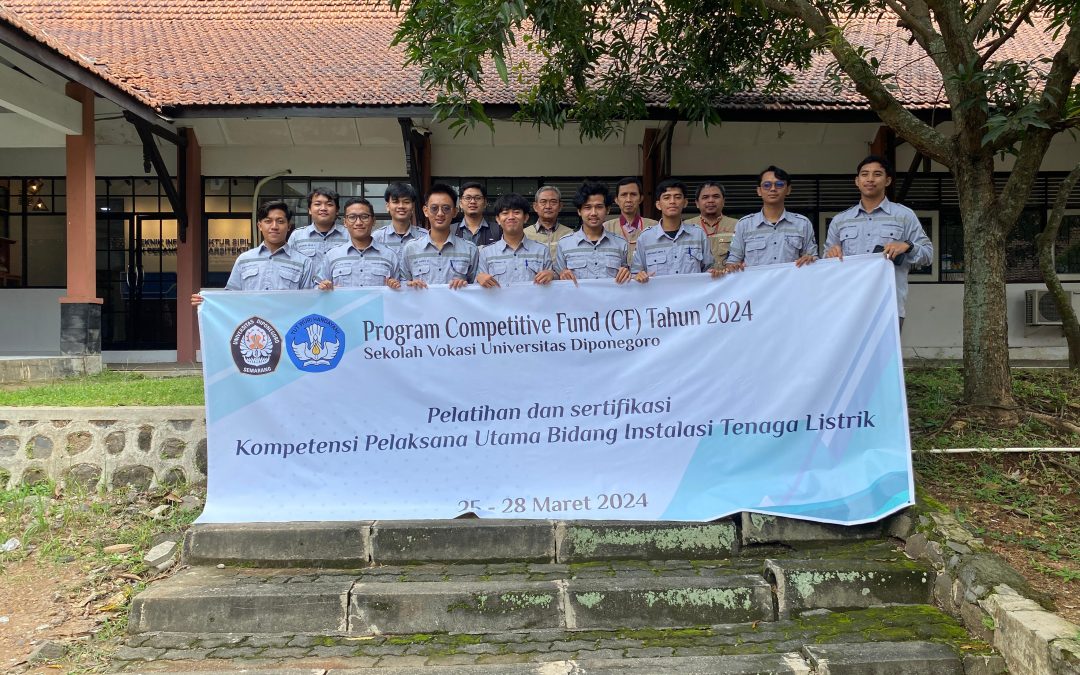 Diponegoro University Industrial Electrical Engineering students participate in Electrical Power ...